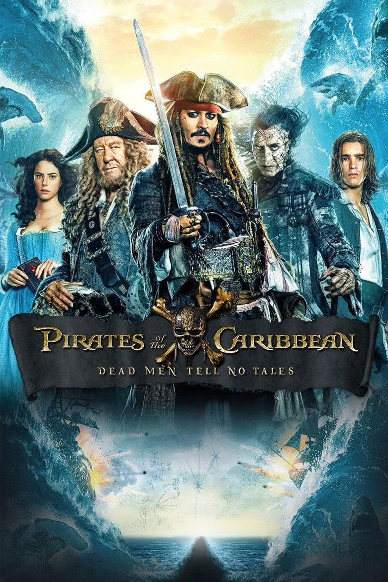 تريلرات ومقاطع فيلم قراصنة الكاريبي - الموتى لا يروون حكايات Pirates of ...
